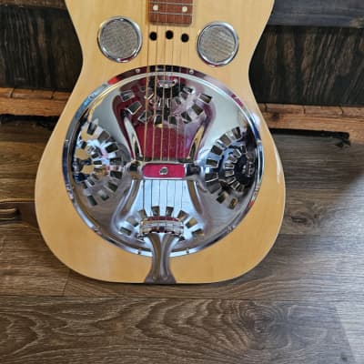 Dobro D60 1976 - Birds eye maple blond | Reverb