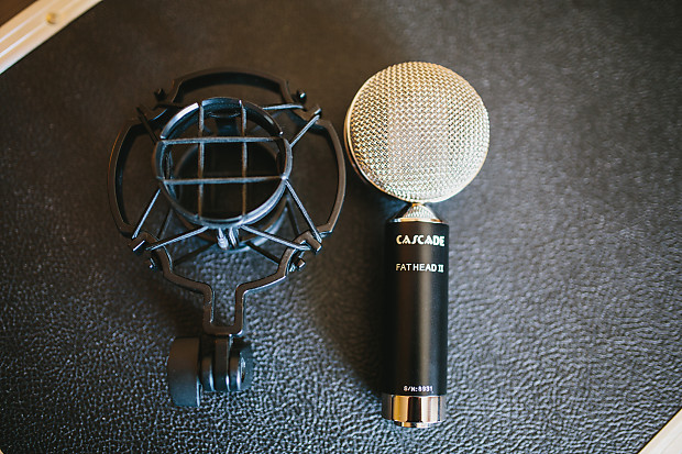 Cascade Fathead II Ribbon Mic with shock mount Lundahl LL293 | Reverb