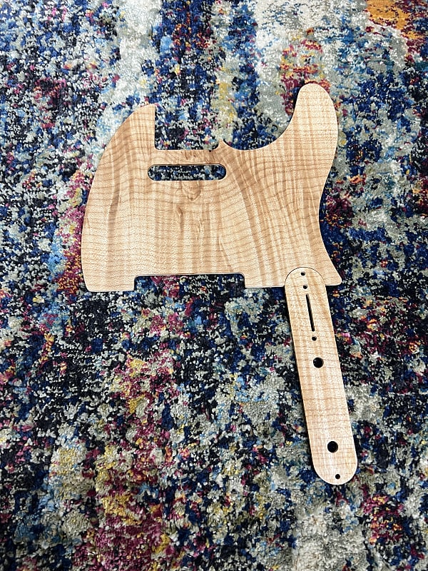 Pickard Maple Matching Pickguard and Plate 2023 | Reverb