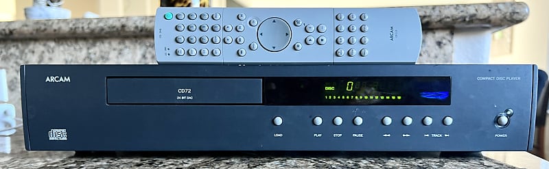 Arcam CD72 Compact Disc CD Player w/ CR-314 Remote 24-Bit DAC | Reverb