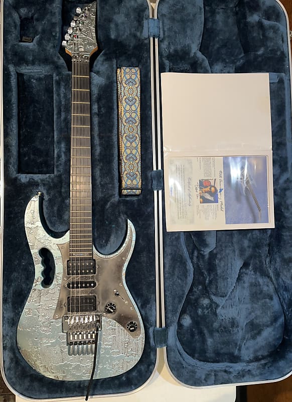 Ibanez 90th Anniversary Steve Vai w/monkey grip | Reverb