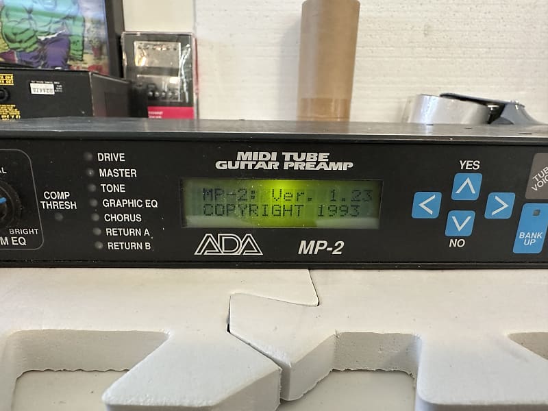 ADA Mp-2 Tube Guitar Preamp 90's | Reverb