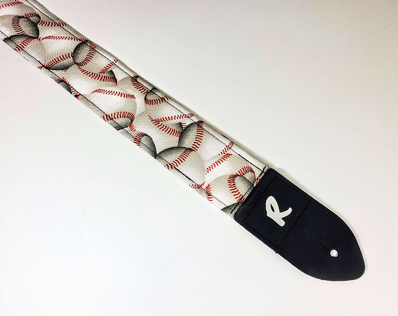 Baseball Guitar Strap-Double Padded-Comfortable- Fits Full | Reverb