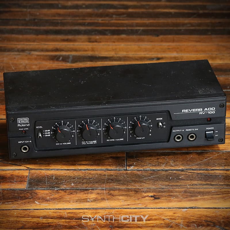 1980s Roland RV-100 ADD Spring Reverb | Reverb