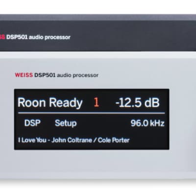 WEISS DSP501 - Compact Audio Processor & Network Renderer - | Reverb