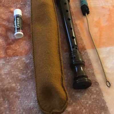 Vintage Kung Rosewood and Bone Sopranino Recorder-Plays | Reverb