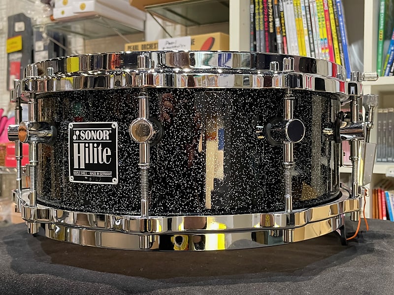 Sonor 1989' HD-500BD Hilite Snare Drum Black Diamond | Reverb UK