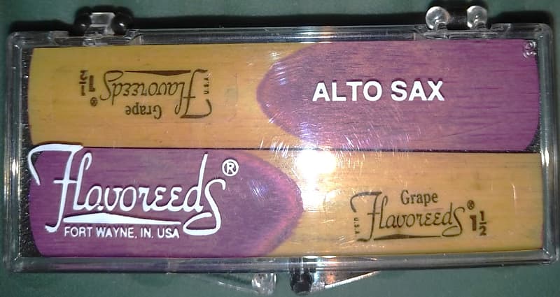 Flavoreeds Alto Sax Grape 1 1/2 2000s - wood | Reverb UK