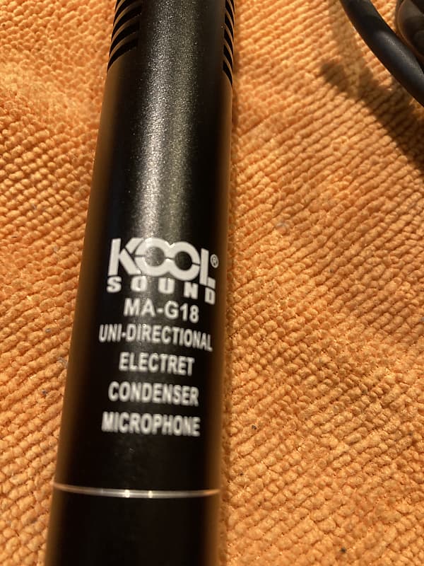 Kool Sound MA-G18 Shotgun Condenser Microphone W/ Cord/Cable | Reverb