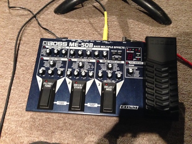 Boss ME-50B Bass Guitar Multi Effects Pedal | Reverb