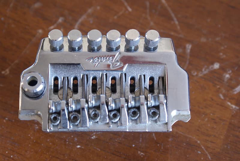 Fender System One Bridge Only, no Bar... 1984-1987 - Chrome | Reverb
