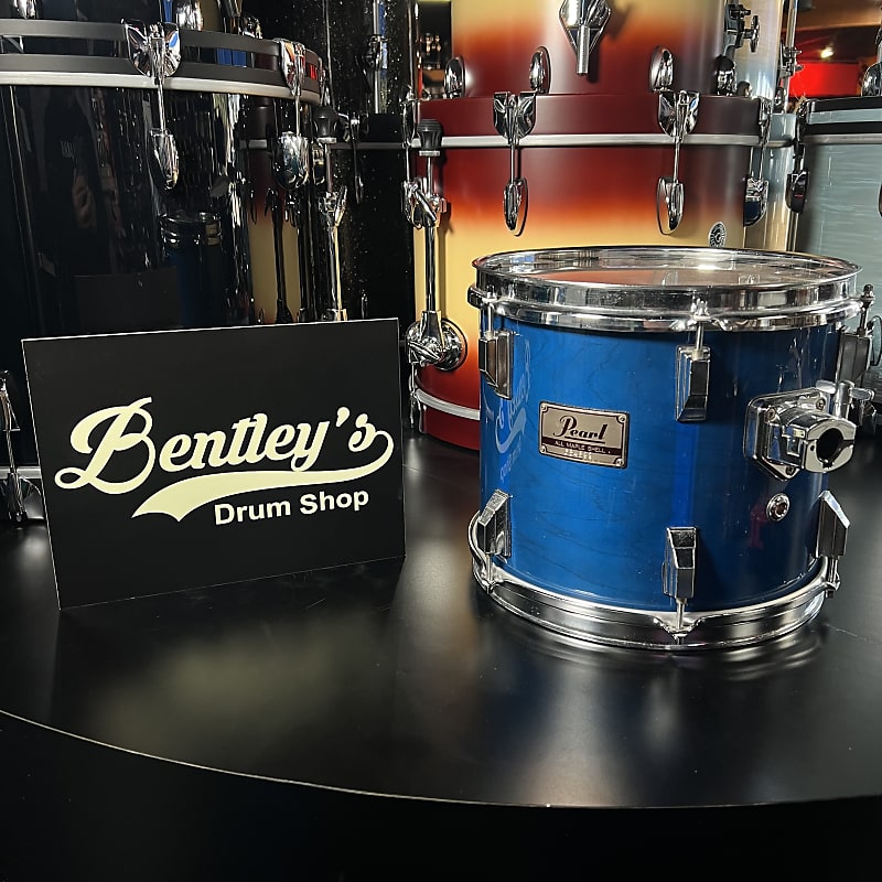 Pearl MLX Series 10x12" Rack Tom in Sheer Blue Lacquer | Reverb