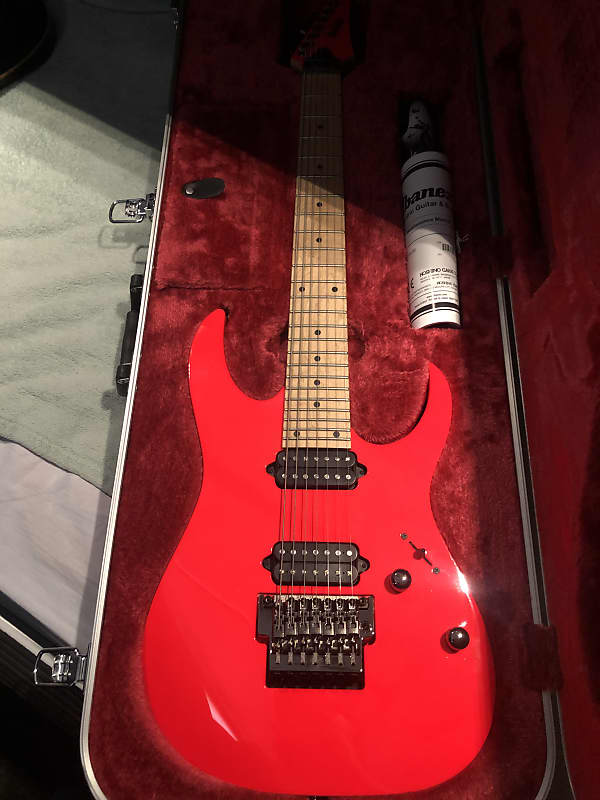 Ibanez RG752 2019 Road Flare Red | Reverb