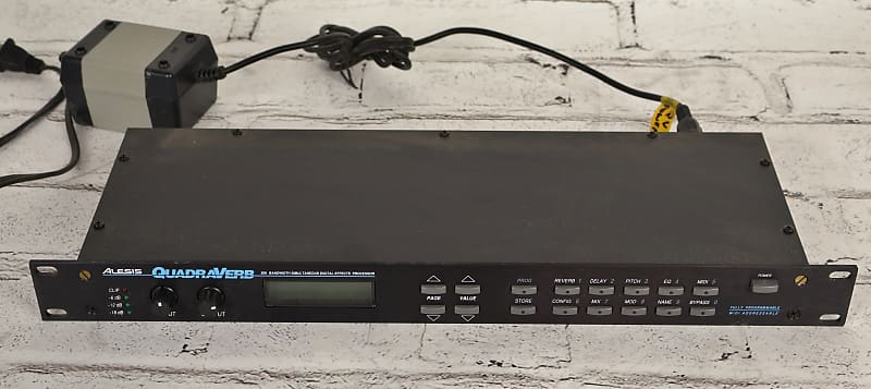 Alesis Quadraverb Multi-Effects Processor Rackmount with | Reverb