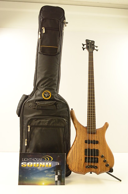 2001 Warwick Infinity Set Neck 4 String Bass Guitar- Natural | Reverb