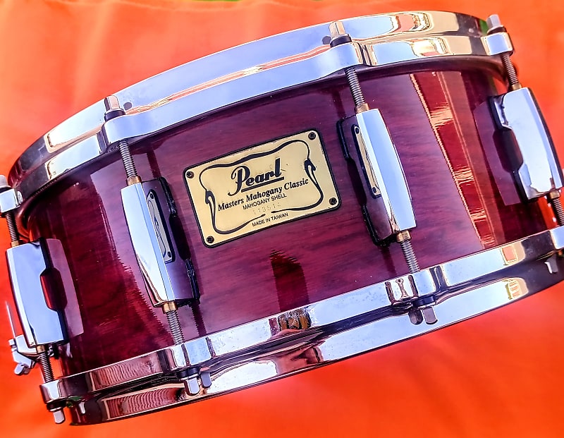 Pearl Ltd Ed Masters Mahogany Early 2000s - Natural Mahogany | Reverb