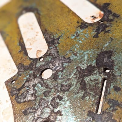 Fender stratocaster - rust- yellow blue | Reverb