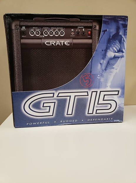 New Crate GT15 Guitar Amp | Reverb