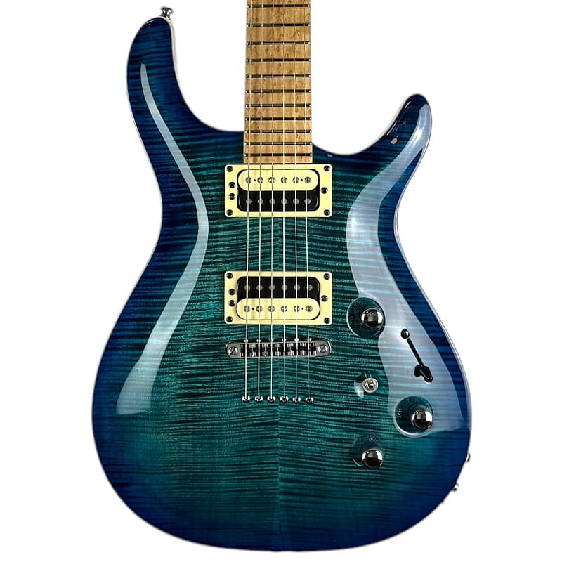Kiesel California Carved TOP CT 624 - Deep Aquaburst | Reverb
