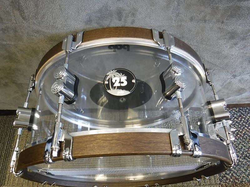 PDP 25th Anniversary 6.5x14 Acrylic Snare | Reverb