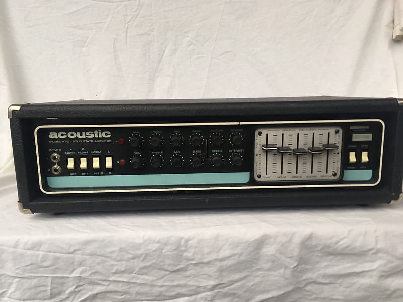 Acoustic model 470 Bass/Guitar vintage amplifier | Reverb