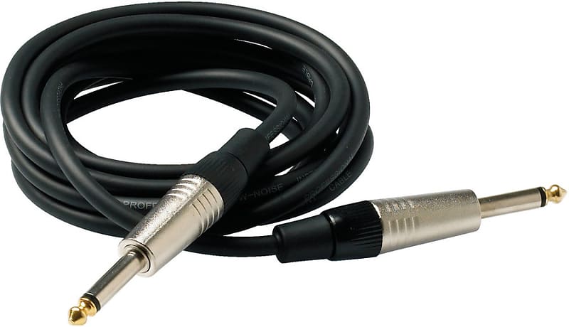 RockCable by Warwick Instrument Cable - Straight TS, 9.8', | Reverb