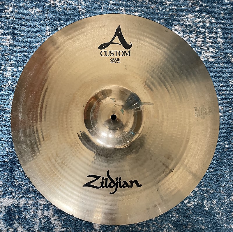 VIDEO! 20” Zildjian A Custom Crash | Reverb