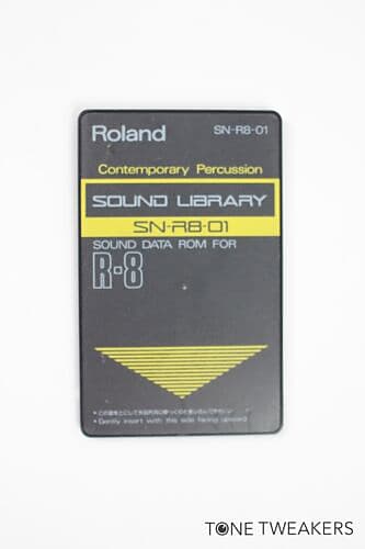 Roland R-8 SN-R8-01 Contemporary Percussion Sound Data ROM | Reverb