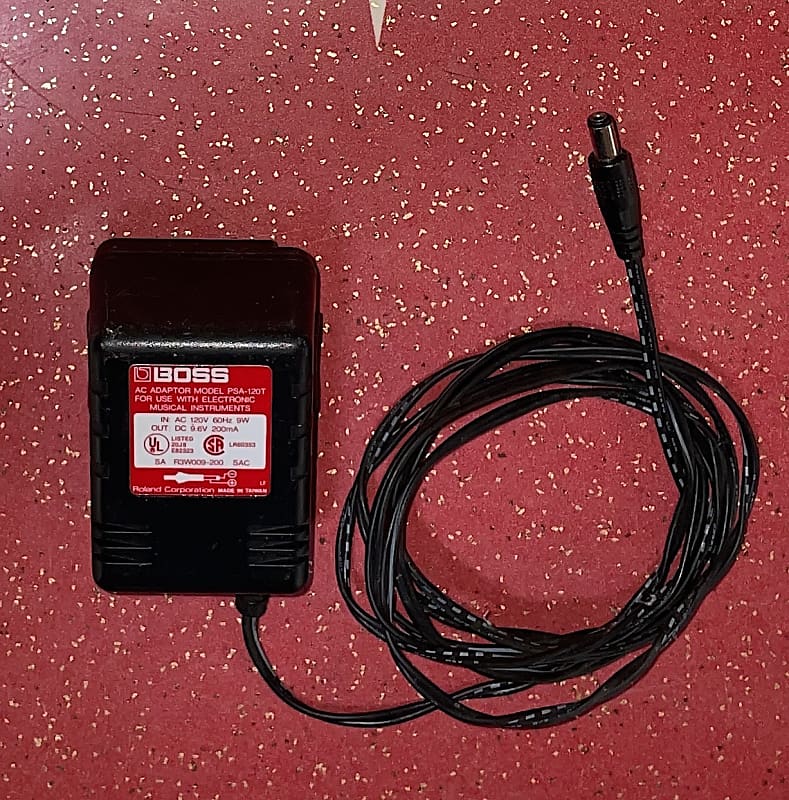 BOSS Original OEM Red Label AC Adapter Model PSA-120T ~ DC | Reverb