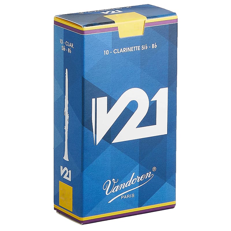 Vandoren Bb Clarinet V21 Reeds Strength 3, Box of 10 | Reverb