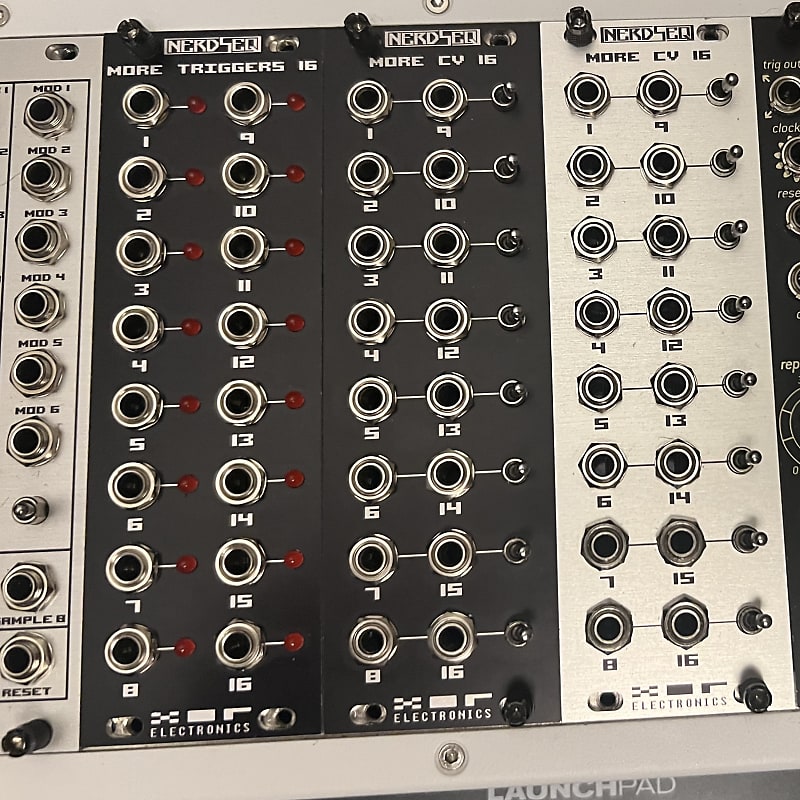 XOR Electronics NerdSeq More Triggers 16 Expander - Black | Reverb