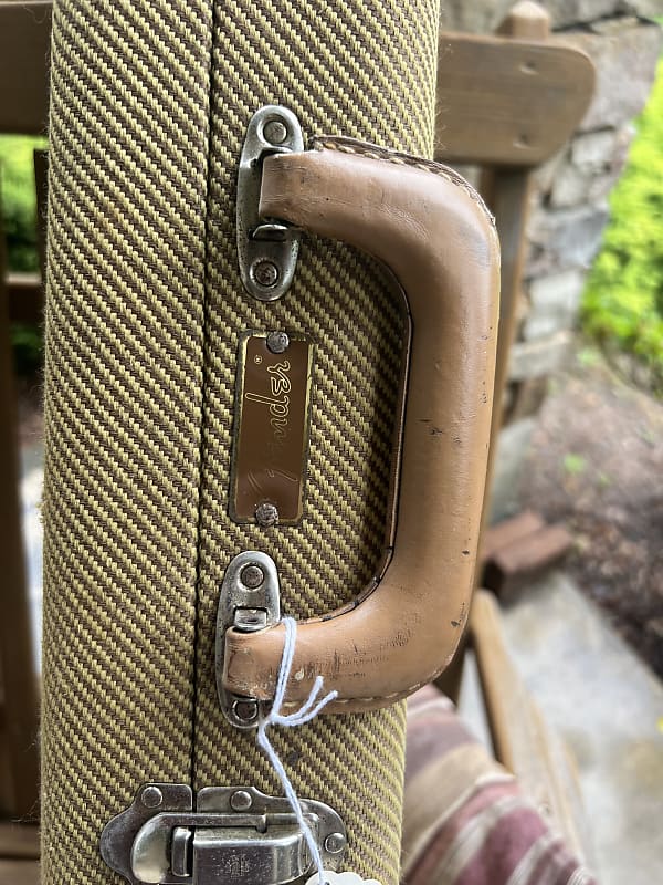 Fender Vintage Reissue Stratocaster / Telecaster Tweed Case | Reverb