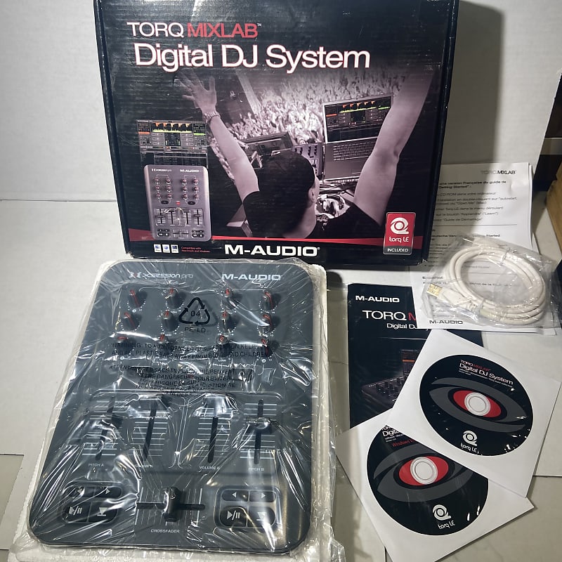 M-Audio Torq Mixlab Digital DJ System 2-Channel DJ Mixer | Reverb