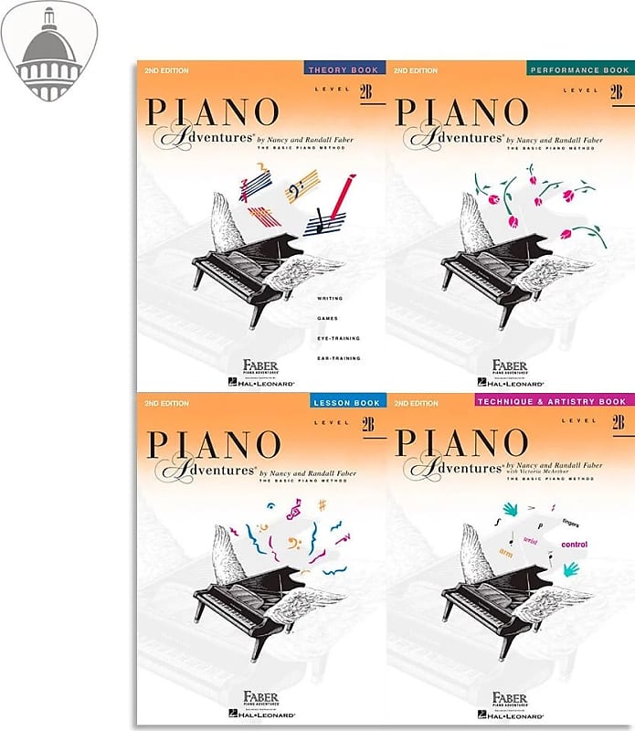 Faber Piano Adventures Level 2B Bundle- Lesson, Performance, | Reverb