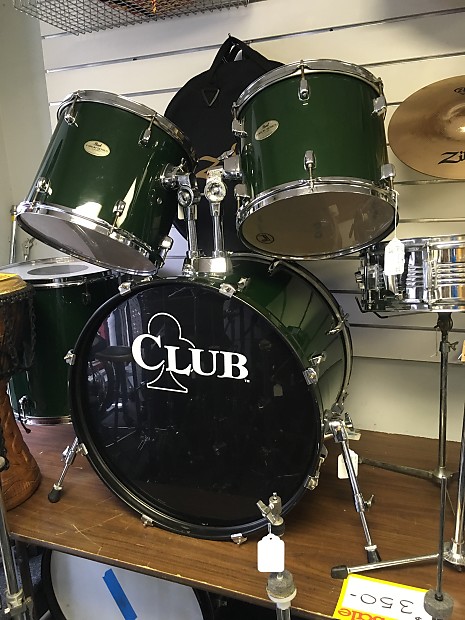 Pearl Forum Series Drum Kit 2000s Green | Reverb