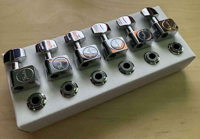 Fender 6 in line early 2000s - Chrome | Reverb