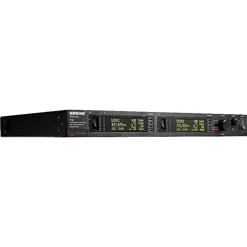 Shure P10T PSM1000 Wireless Dual-Channel Rackmount | Reverb