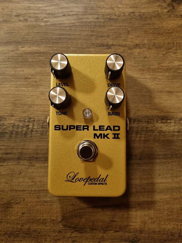 Lovepedal Custom Shop Super Lead MK II 2024 - Gold | Reverb UK