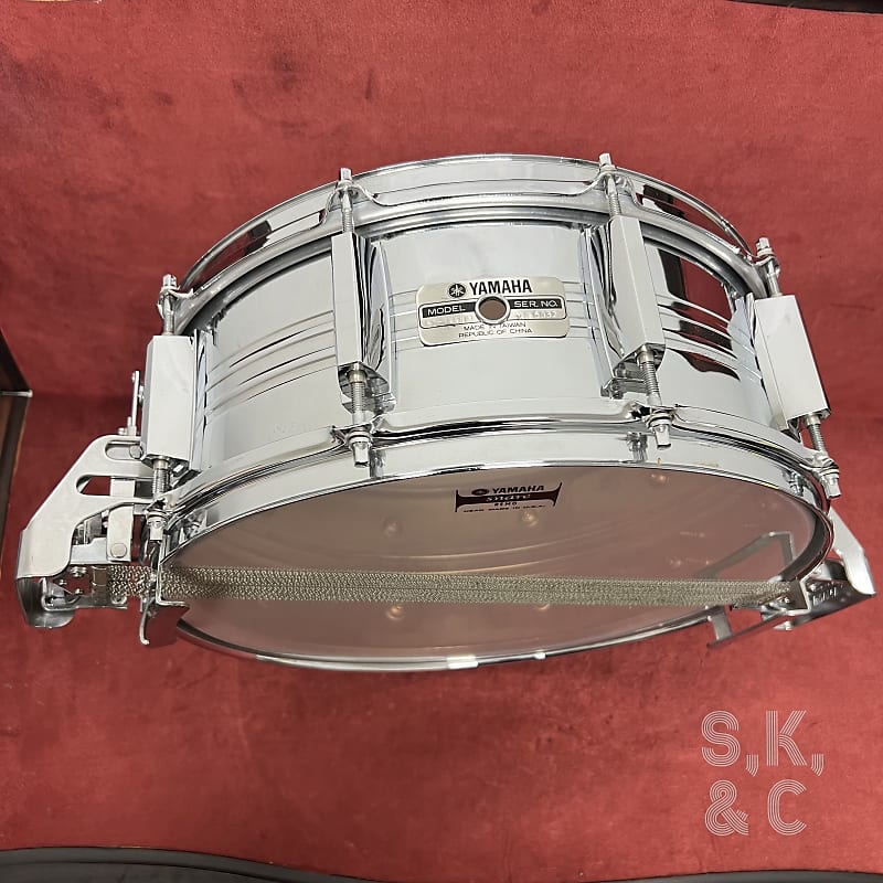 Vintage Late 70’s Yamaha 14x5-1/2 Seamless Steel 000 Series | Reverb