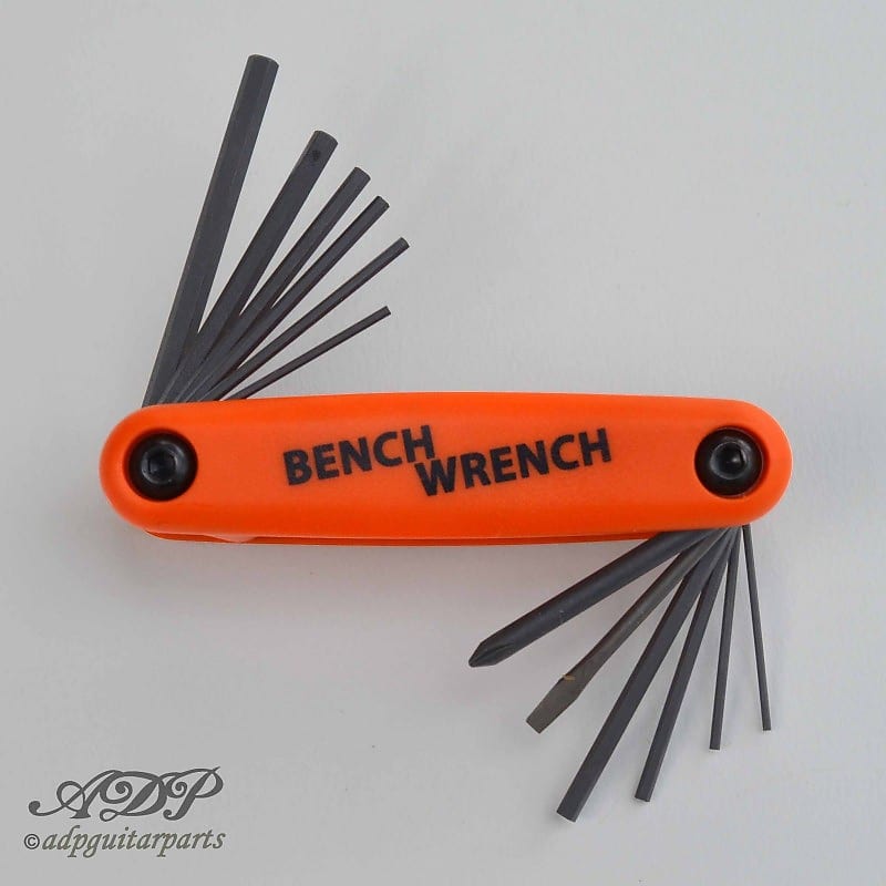 Guitar Tech Tool Bench Wrench Allen 5 Metric + 5 Inch Lutiher | Reverb