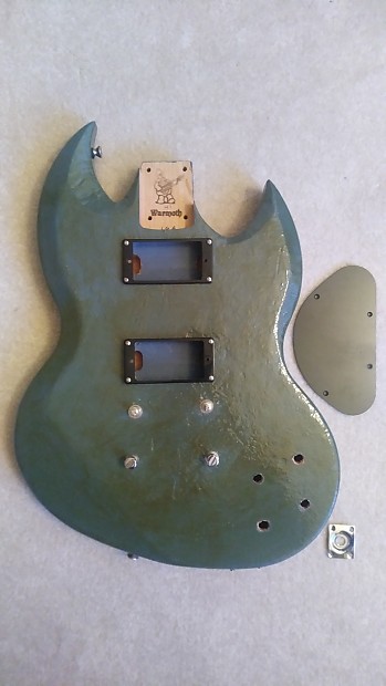 Warmoth Diamondback 2016 Blue-green mucus | Reverb