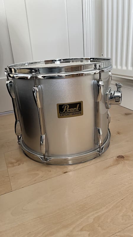 Pearl PEARL EXPORT PRO 13" TOM TOM in SMOKEY CHROME 90s - | Reverb UK