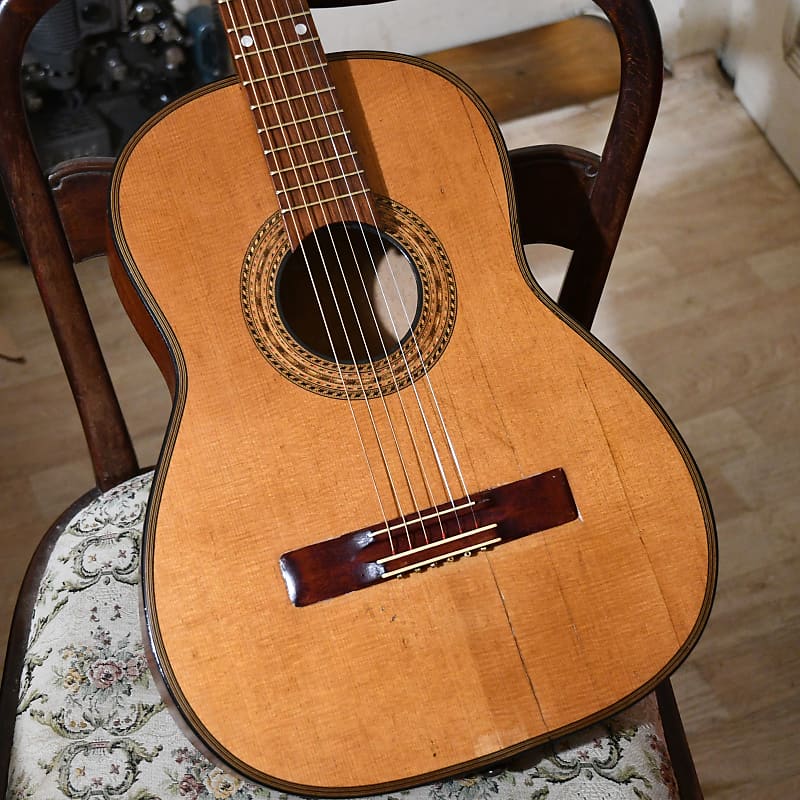 Video Included - Vintage Primus Flat-top Guitar, 1940s, | Reverb UK