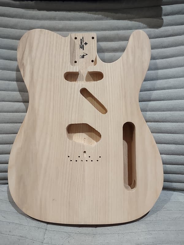 Telecaster Body Telecaster Body White ASH S x S | Reverb Canada