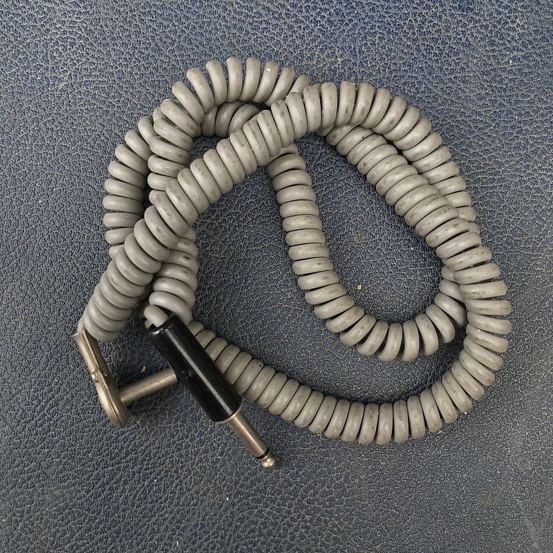 Vintage Coily guitar cable / lead 1960’s Hendrix -Townsend | Reverb UK