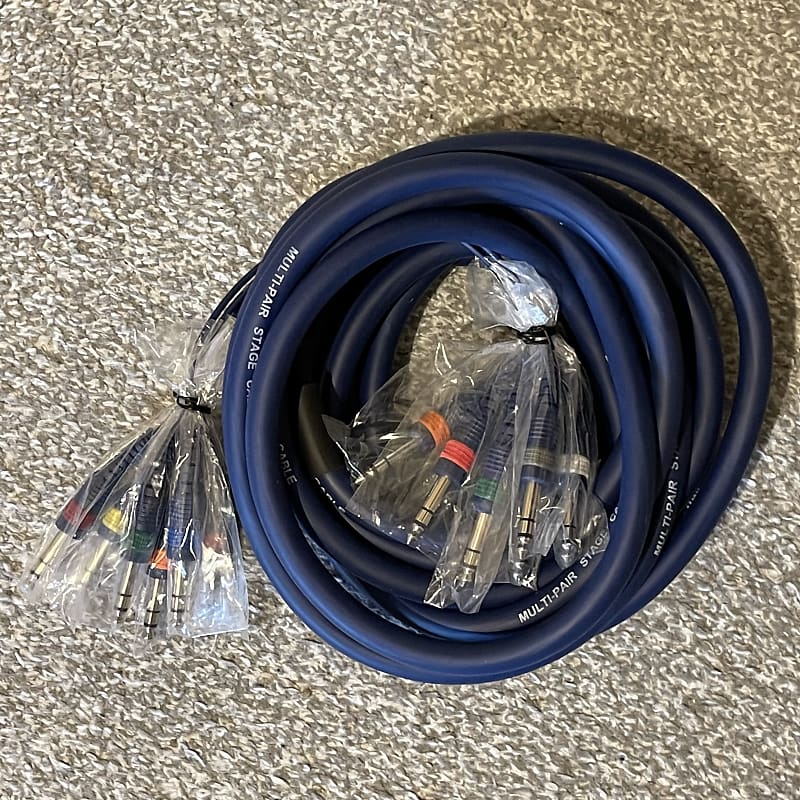 8-Way Loom/Multicore 6m with Stereo 1/4 Jacks | Reverb