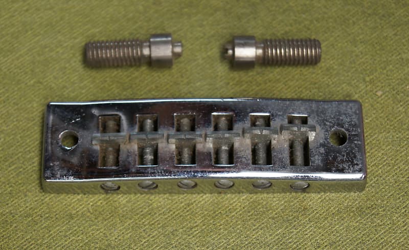 Gibson Harmonica Bridge 1970's chrome | Reverb