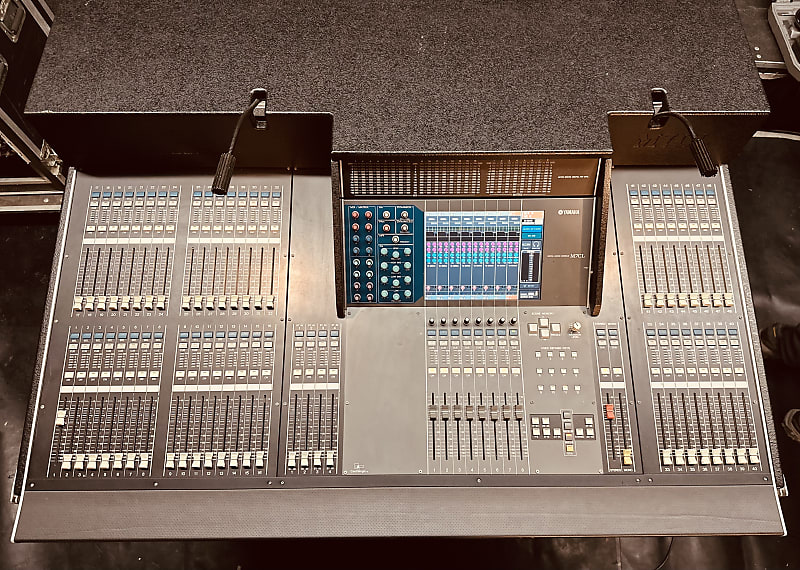 YAMAHA M7CL-48 BUNDLE OF 2 MIXERS W/CASES & ADDITIONAL POWER | Reverb