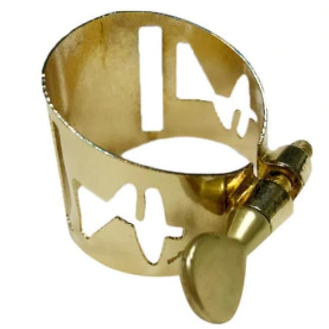 E. Rousseau Metal Alto Saxophone Ligature BRAND NEW | Reverb