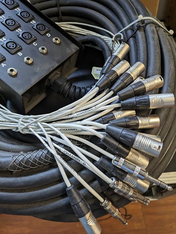 Rapco S16X4-100FF Snake w/ 16 inputs and four returns | Reverb